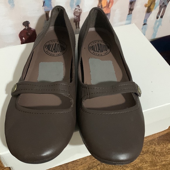 Palladium | Shoes | Palladium Brown Size 8 Mary Jane Style Shoes Worn A ...